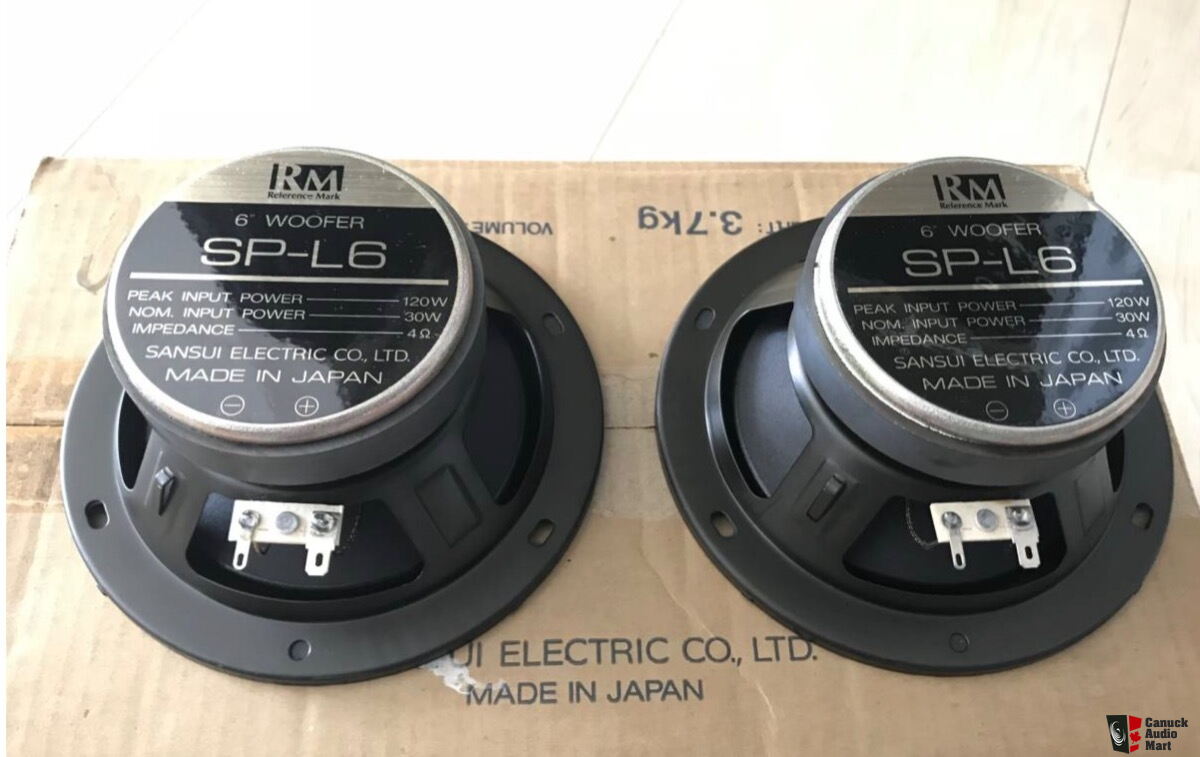 Original Sansui speakers kit for Sansui lowers, woofer, tweeters ...