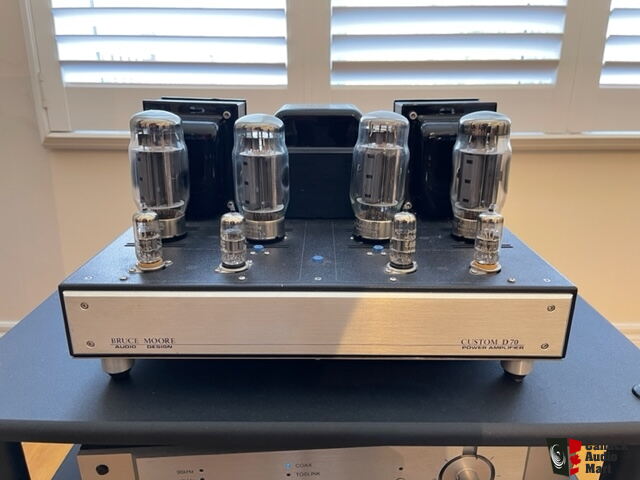 Bruce Moore Custom D-70 tube amplifier. 100 watts/channel For Sale ...
