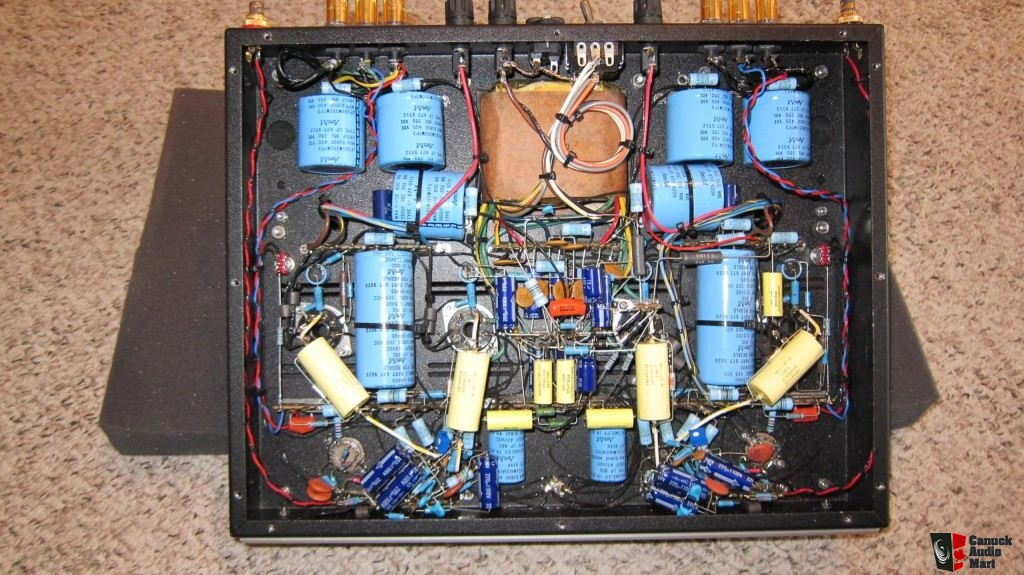 Bruce Moore Custom D-70 tube amplifier. 100 watts/channel Photo ...