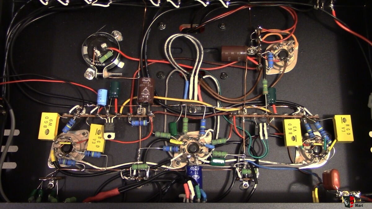 FLUXION 6SN7 tube preamplifier model BL-1B, 3 inputs 2 output Photo ...
