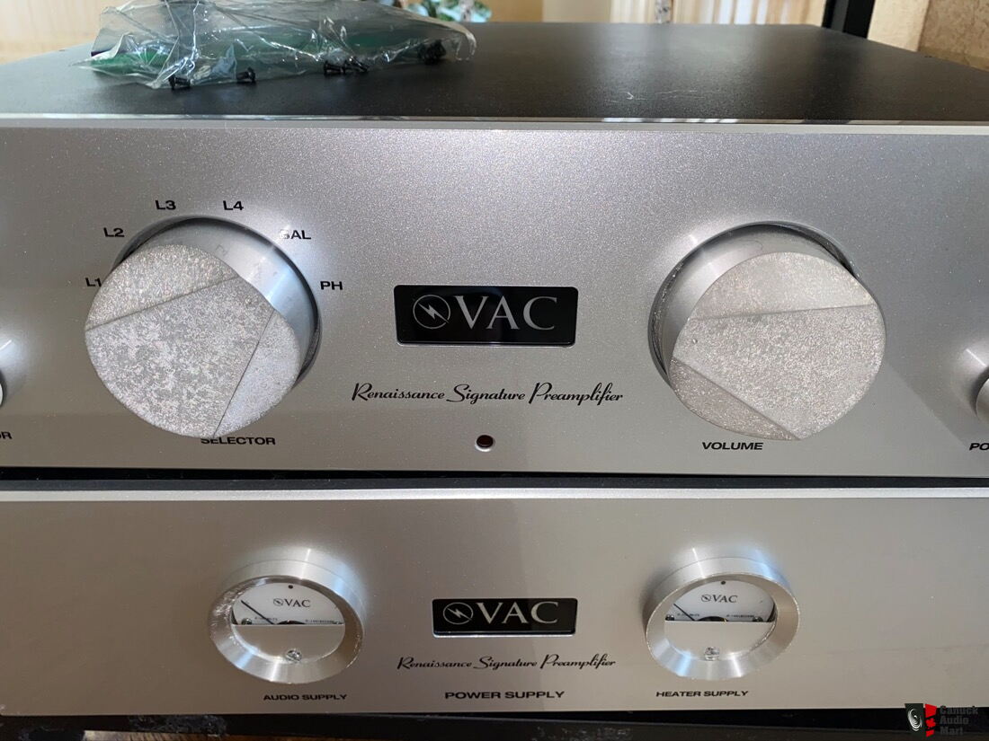 VAC Renaissance Signature Mk2 Pre Amp with Phono Photo #3860947 ...