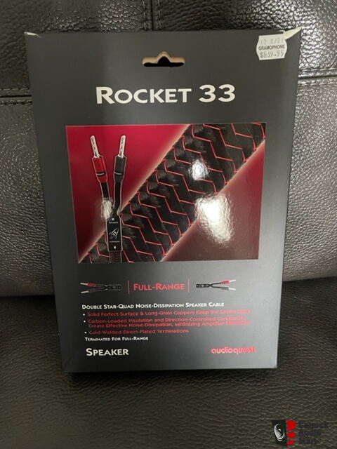Audioquest Rocket 33 Speaker Cables - 10 Feet / Banana Photo #3861756 ...