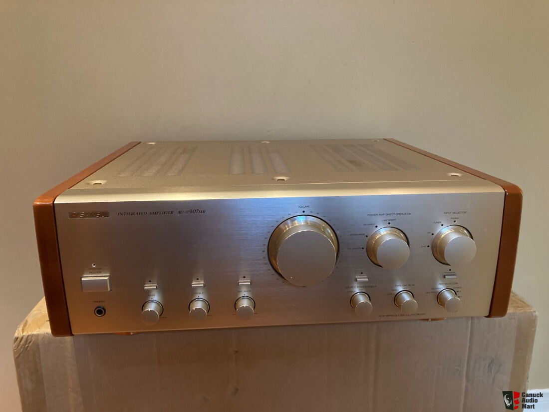 Sansui AU ALPHA 907 MR High End Amplifier in excellent condition ...