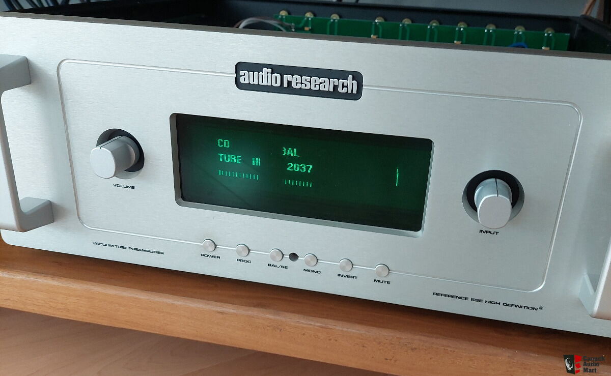 Audio Research REF 5se reference preamplifier with new tubes Photo ...