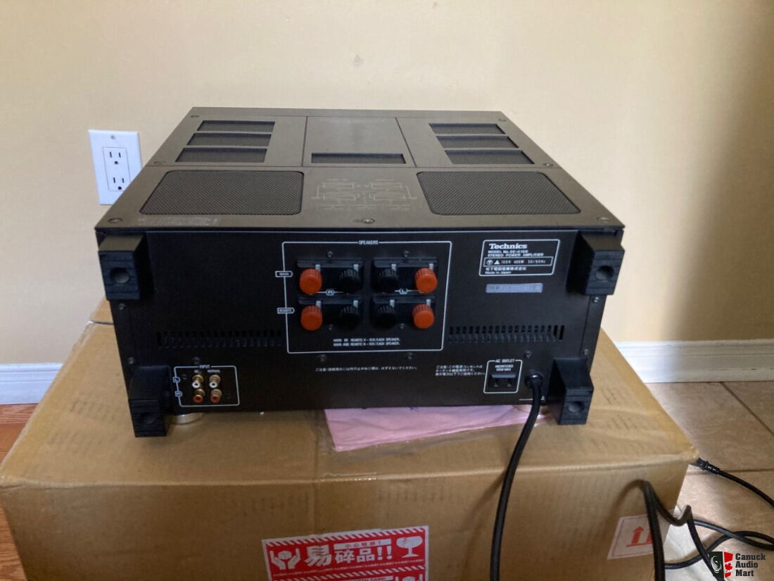 Technics SE A100 CLASS "AA" power amplifier ... SALE PENDING ! Photo ...