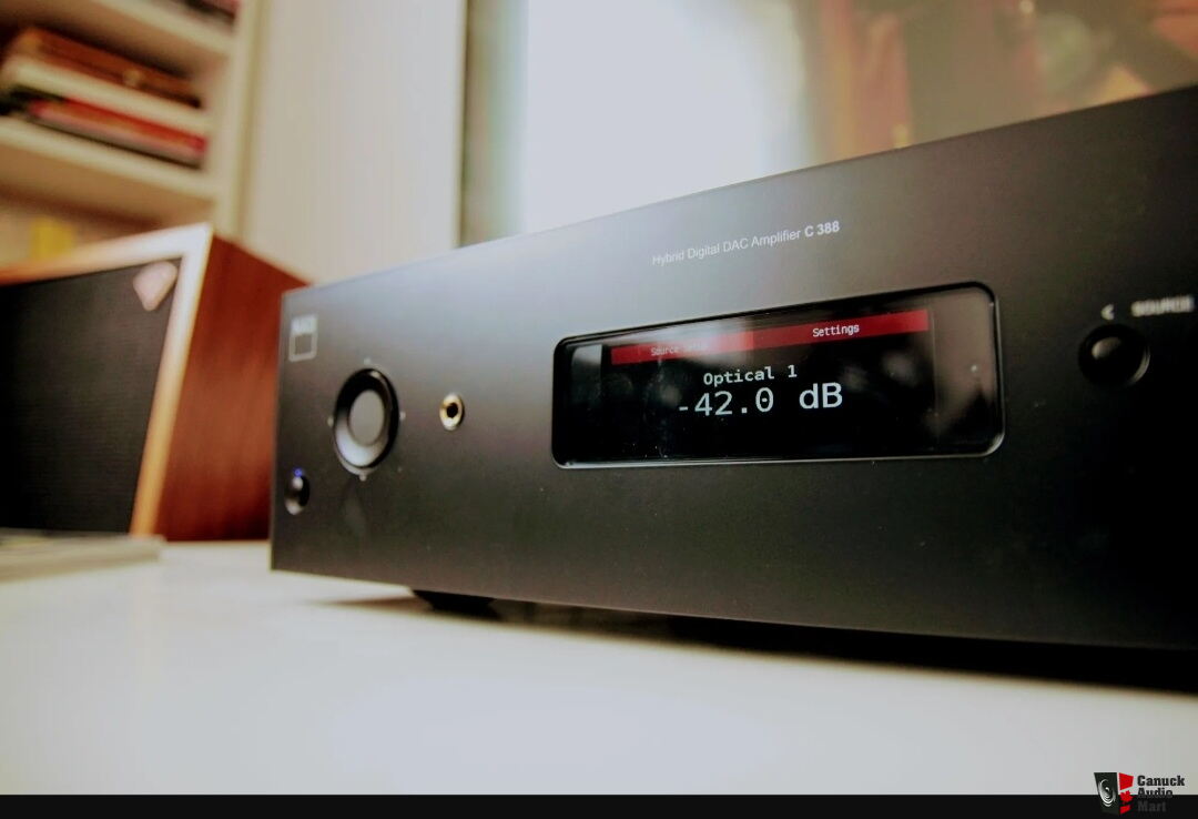 NEWER PRICE FOR NAD C388 Integrated Amplifier With BluOS Card Installed NEWER PRICE FOR NAD C388 Integrated Amplifier With BluOS Card Installed