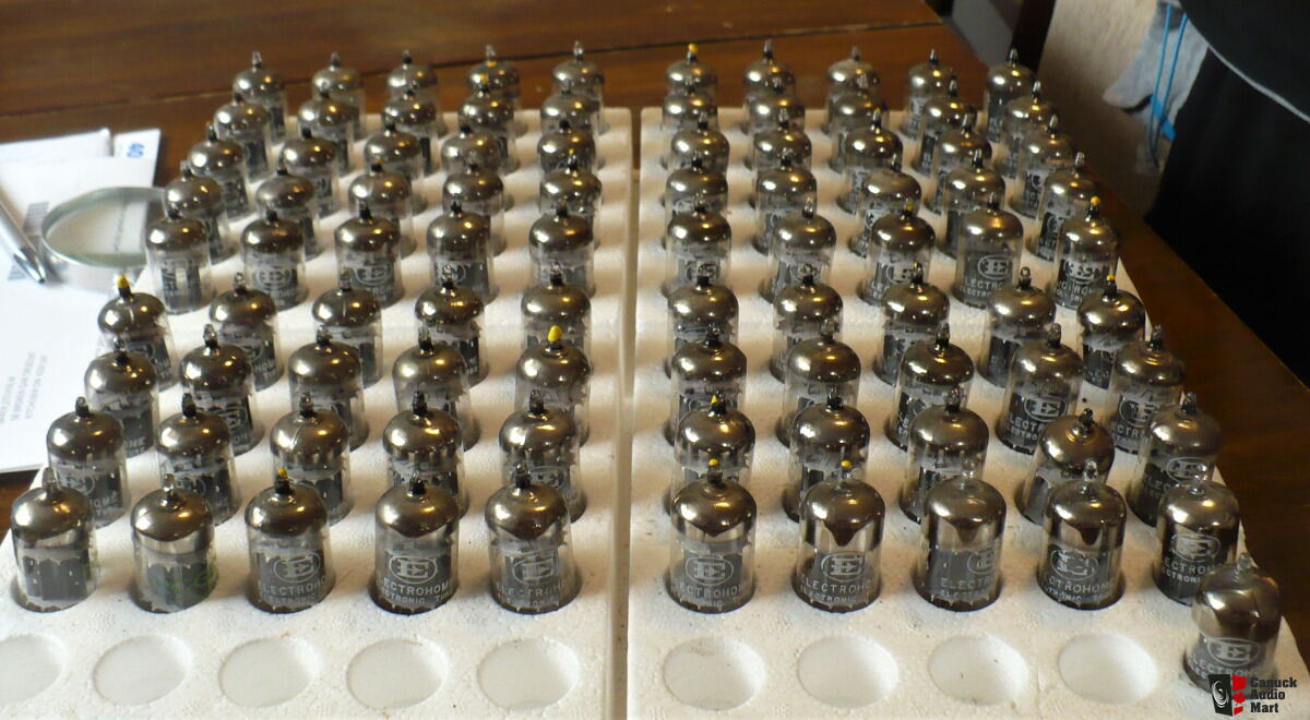 Amperex Philips Canadian 12ax7 Preamplifier Tubes Singles Pairs Quads ...