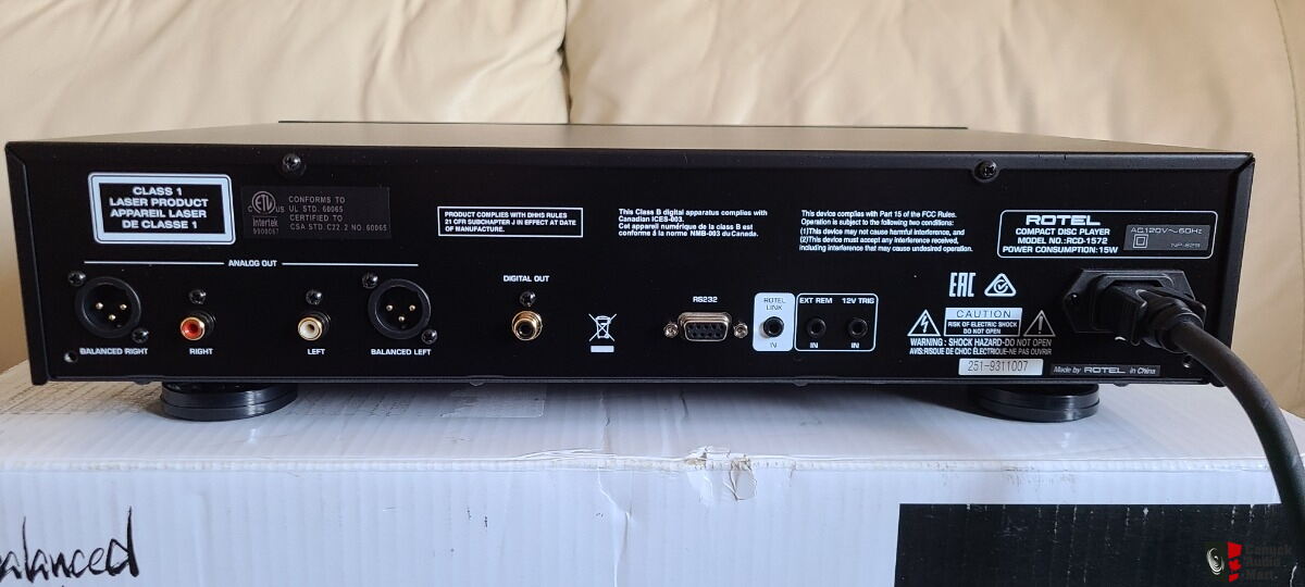 Rotel RCD-1572MKII Photo #3872375 - Canuck Audio Mart