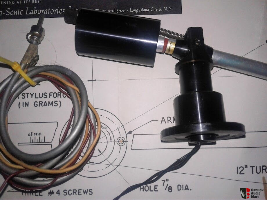ESL -310/Ortofon RF-297 long tonearm with ESL-P60/Ortofon Type C Mono ...