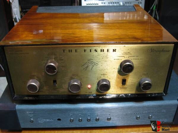 Vintage Fisher X-101 Stereo Integrated Tube Amp...Serviced Photo ...