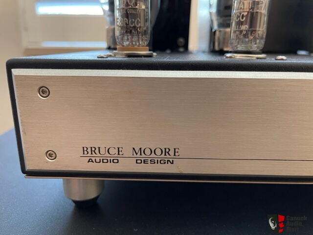 Bruce Moore Custom D-70 tube amplifier. 100 watts/channel Photo ...