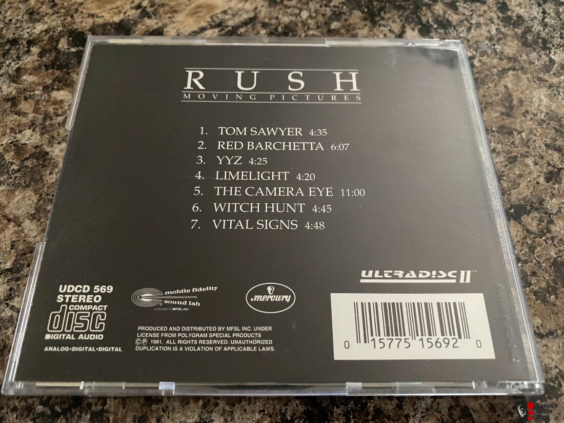 Rush MFSL Ultradisc II ~ Moving Pictures Photo #3876335 - UK Audio Mart