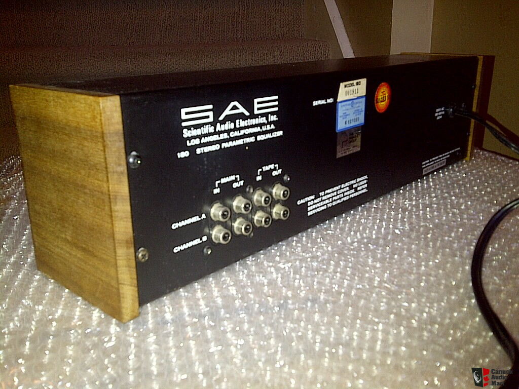 SAE 180 Parametric Equalizer Photo #387692 - Canuck Audio Mart