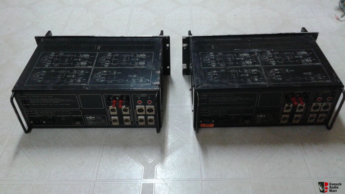 HH V800 Power Amplifiers 250 w Stereo 800 w Mono 2 Amplifiers Available ...