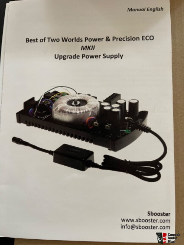 Sbooster 5v-6v Power supply - trade in - tax and shipping included ...