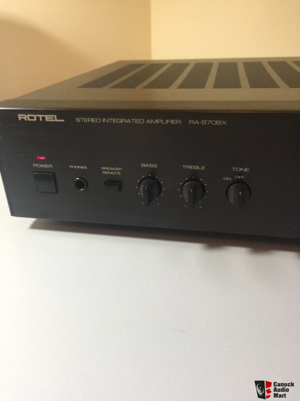 Rotel RA-970BX integrated amplifier Photo #3878036 - Canuck Audio Mart