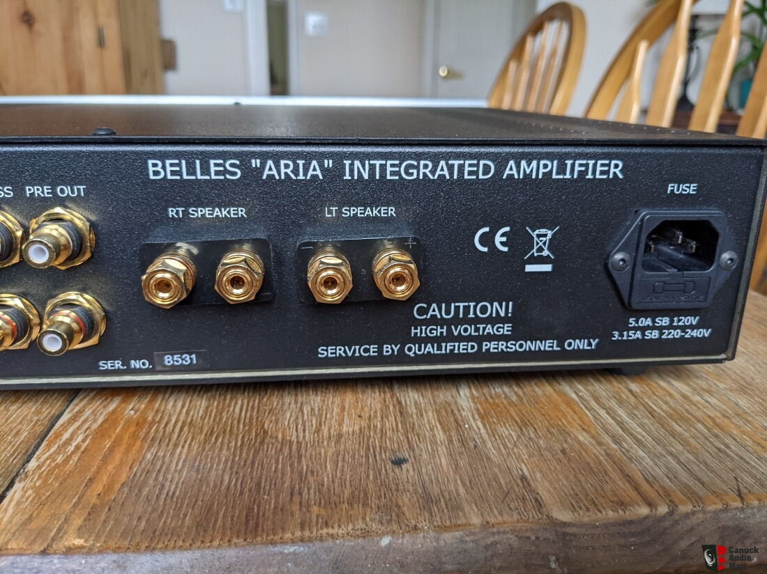 Belles Aria Integrated Photo #3880029 - Canuck Audio Mart