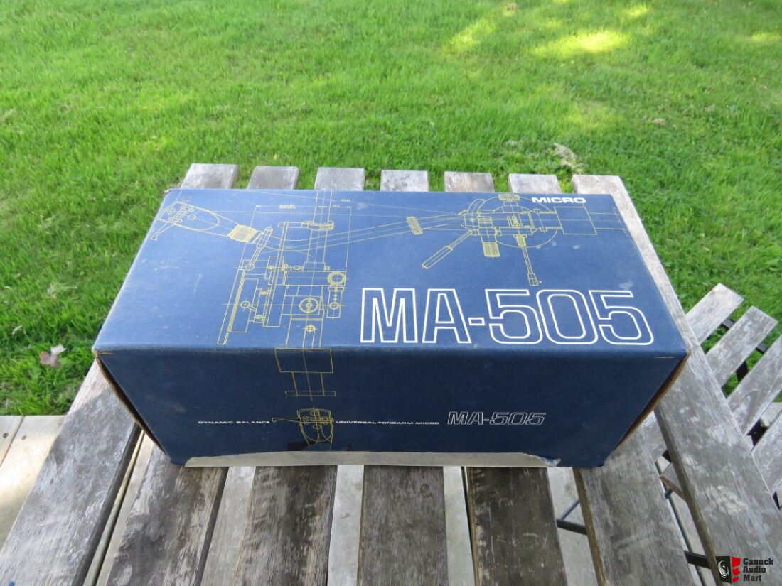 Micro-Seiki MA-505 MKI tonearm Mint and Complete For Sale - Canuck ...