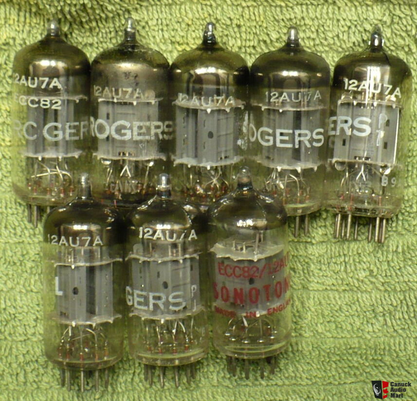 Several Vintage Mullard Blackburn ECC82 12AU7A Preamplifier Tubes Photo ...