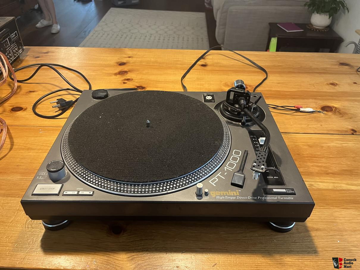 Gemini Pt-1000 Turntable Photo #3884253 - Canuck Audio Mart