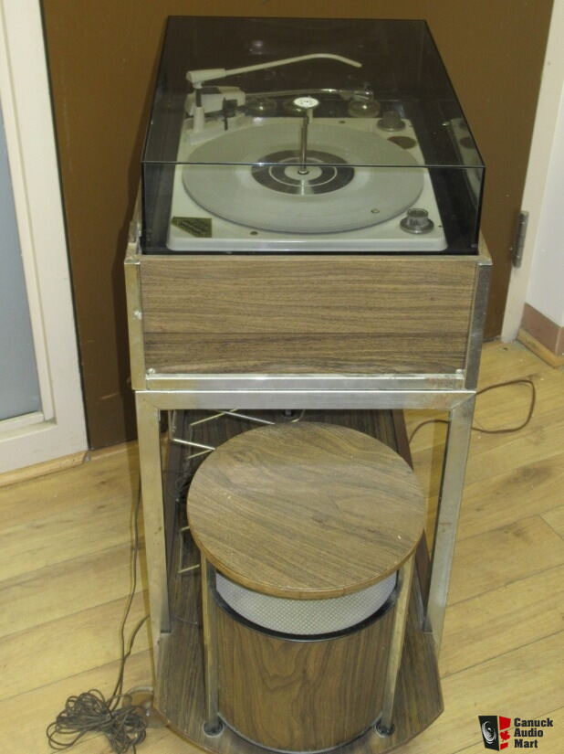 ZENITH Solid States Stereo record player, turntable with original stand ...