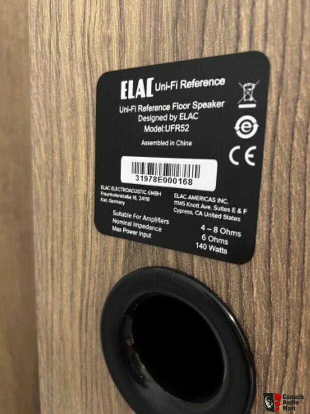 Elac Unifi Reference UFR52 (NEW model) Photo #3886593 - Canuck Audio Mart