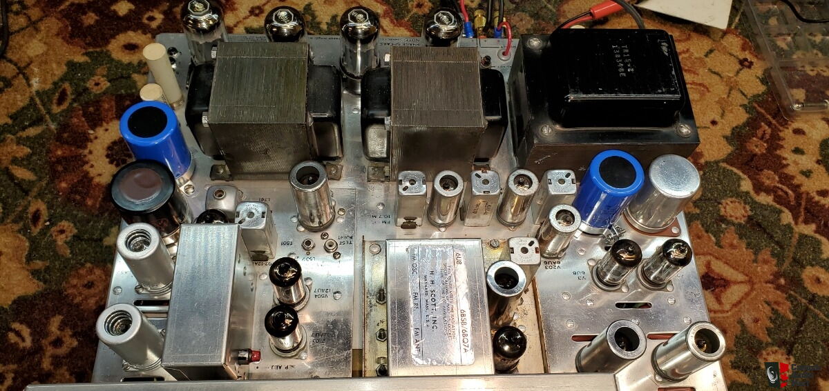 HH Scott 340B Tube Amp FM Receiver-Reduced Photo #3889464 - US Audio Mart