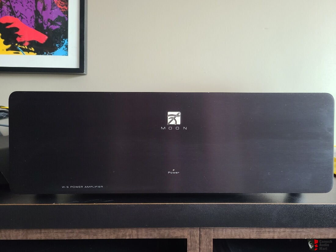 Moon W-5 Sim Audio Power Amplifier Dealer Ad - Canuck Audio Mart