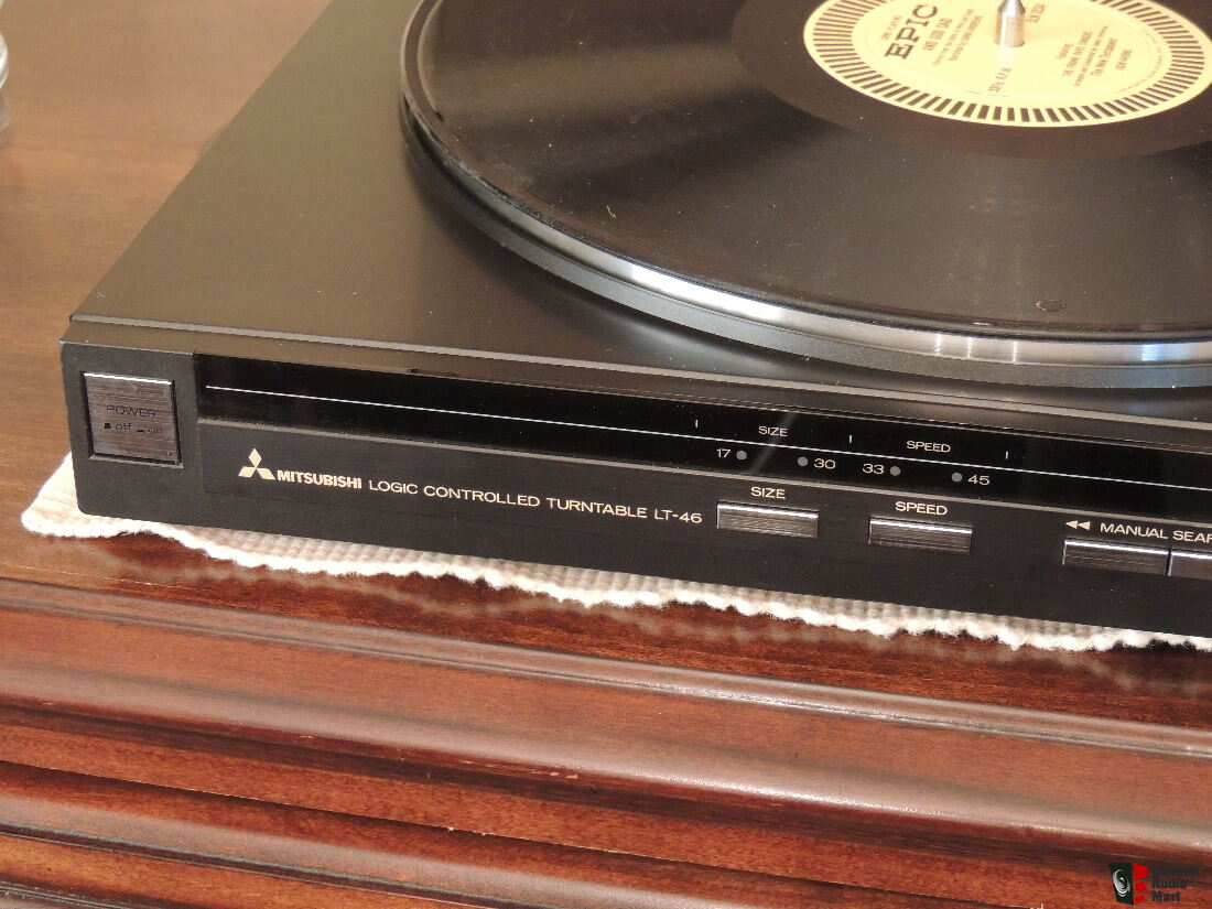 Mitsubishi LT-46 Linear Tracking Turntable w/New belt, new stylus and ...