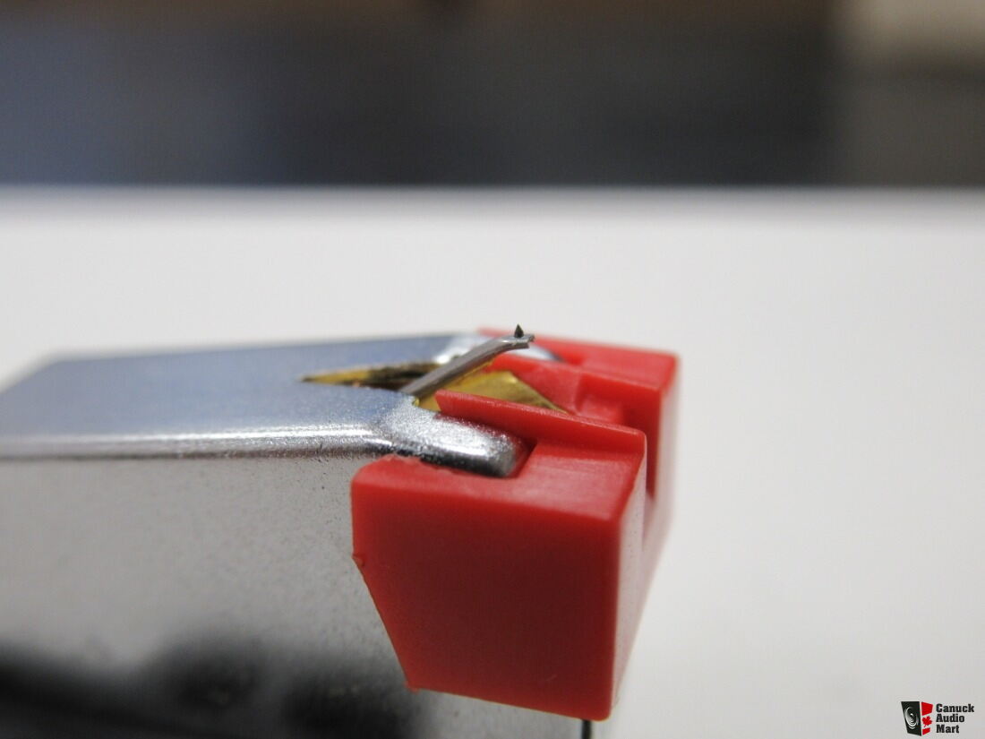4 Excel ES-28 Cartridges with Original Stylus NOS for turntable Made in ...