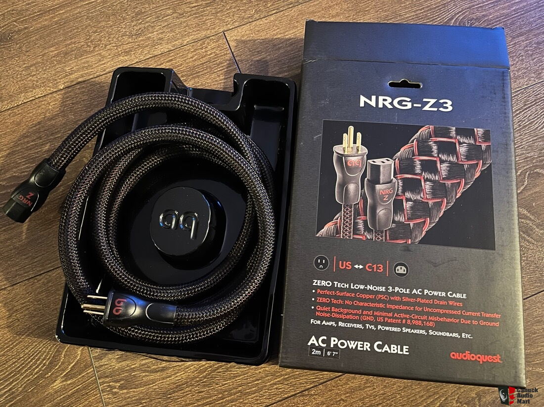 Audioquest NRG-Z3 Power Cable - 2M Photo #3893672 - Canuck Audio Mart