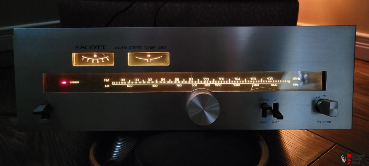 vintage scott tuner model 530T Photo #3894239 - Canuck Audio Mart
