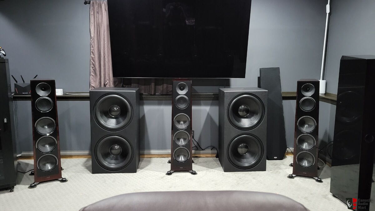 PAIR Paradigm Founder 120H Midnight Cherry Mint Tower Speaker Photo ...