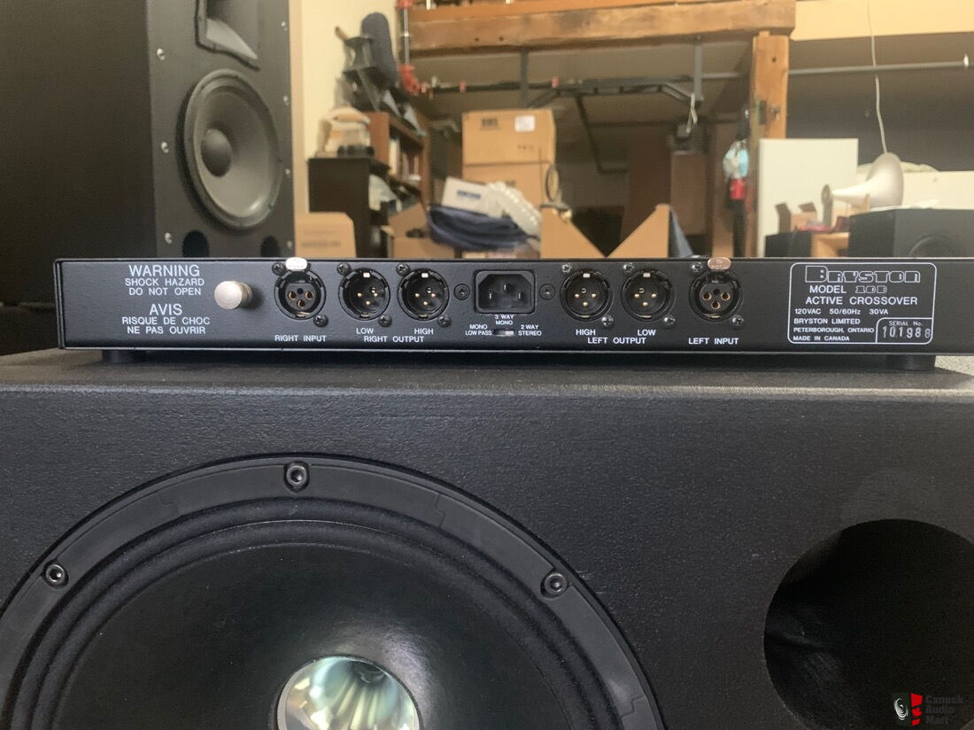 Bryston 10B STD crossover with XLR I/O Photo #3895070 - Canuck Audio Mart