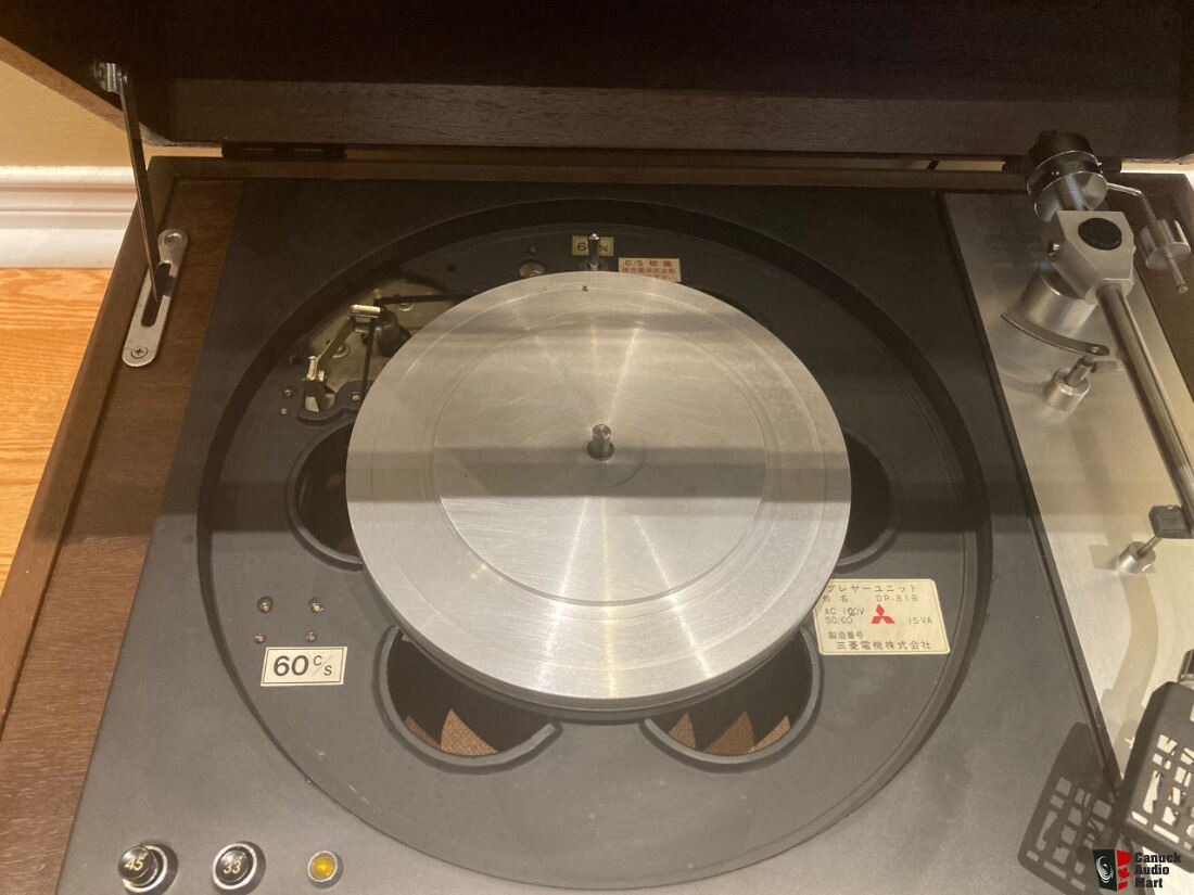 Vintage Mitsubishi DP-81B High End turntable, circa 1968 Photo #3898165 ...