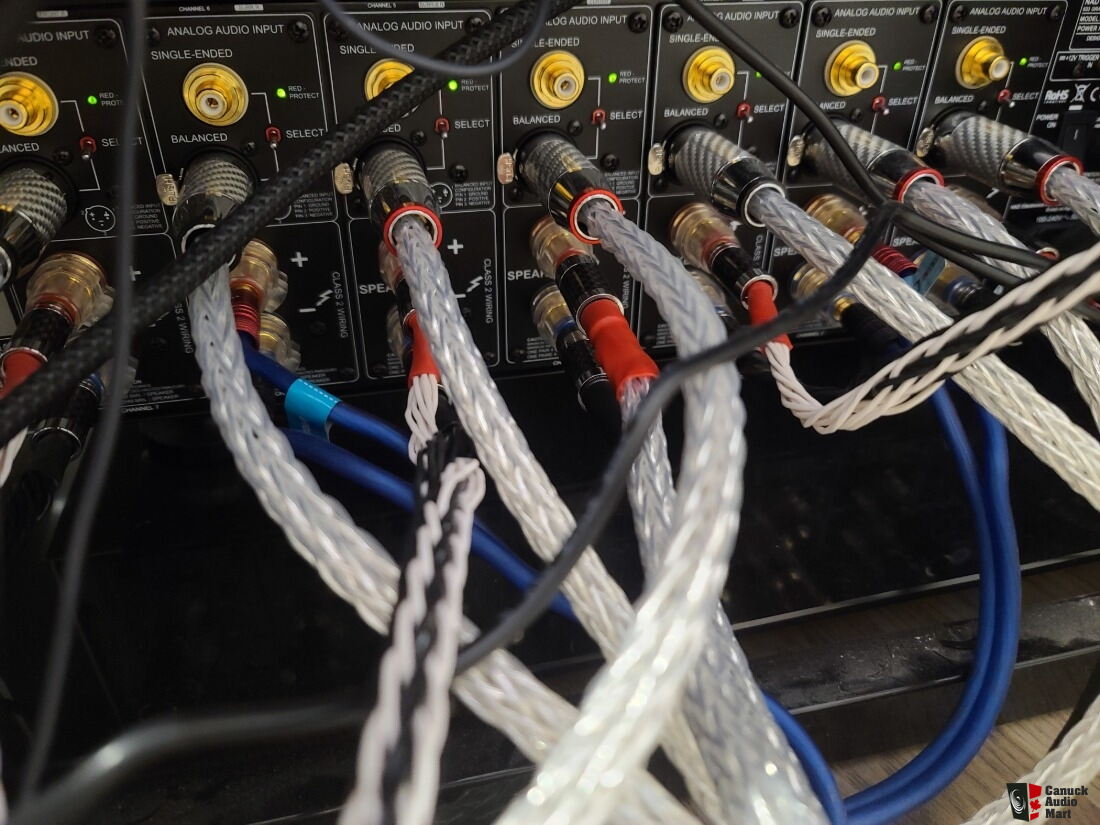 Silver plated OFC 16 braid XLR interconnects Photo #3167468 - Canuck ...