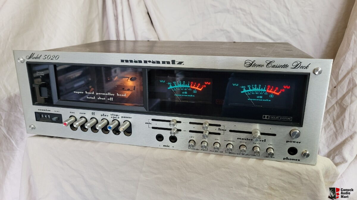 Marantz 5020 cassette deck player Photo #3901779 - Canuck Audio Mart