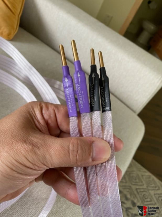 Nordost Frey 2 Meter Bi-Wire Speaker Cables Like new in Original Pkg ...