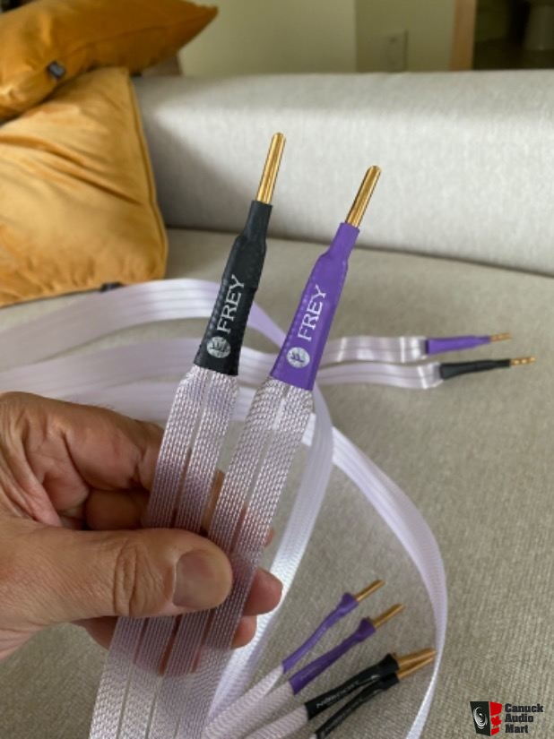 Nordost Frey 2 Meter Bi-Wire Speaker Cables Like new in Original Pkg ...