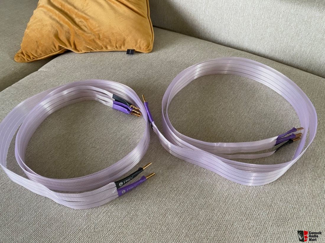 Nordost Frey 2 Meter Bi-Wire Speaker Cables Like new in Original Pkg ...