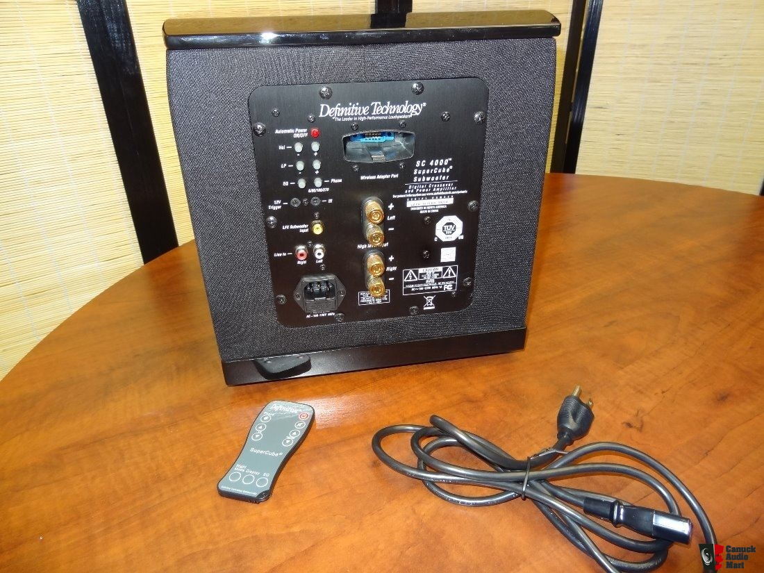 LIKE NEW Definitive Technology SuperCube 4000 Subwoofer Photo #3902445 ...