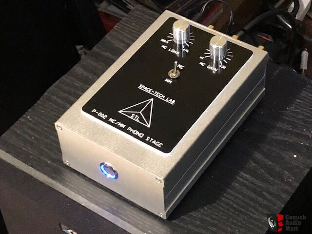 Space-Tech Lab. P-002 MC + MM phono stage with variable MC gain and ...