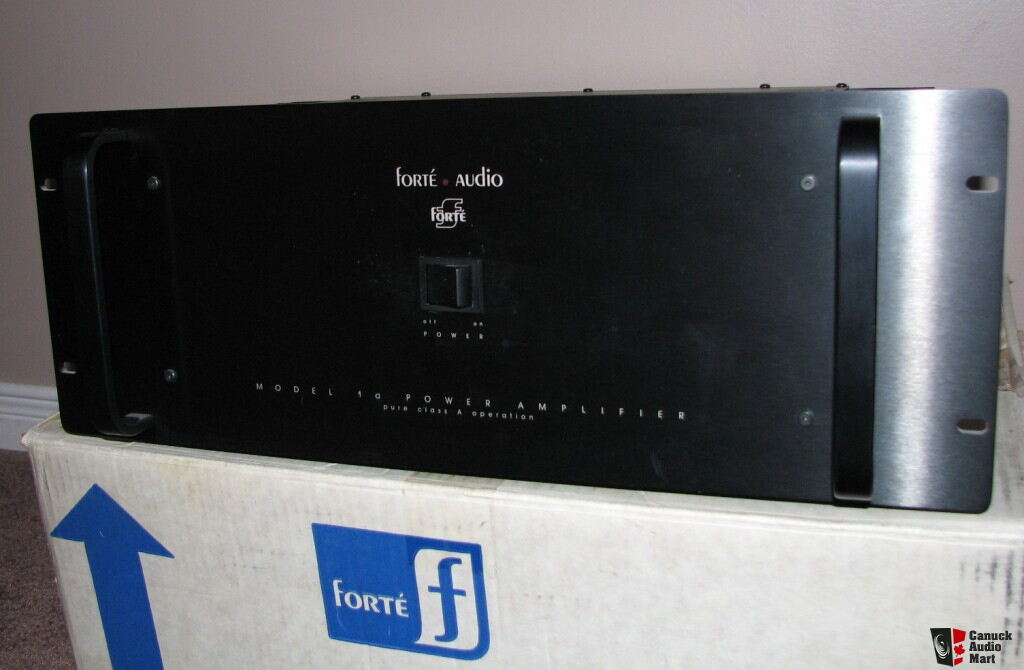 Forte 1a Class A Amplifier For Sale - Canuck Audio Mart