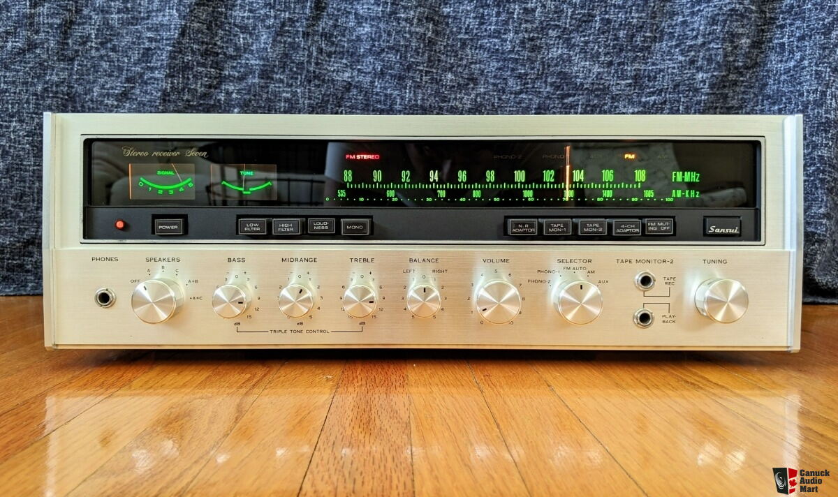 Sansui Seven /From 1972 /Hi-end Classic Gem /Vintage Receiver / Fully ...