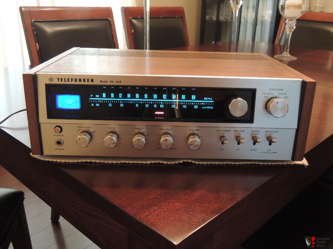 RARE Telefunken TR-414 AM/FM Stereo Receiver Photo #3907208 - UK Audio Mart