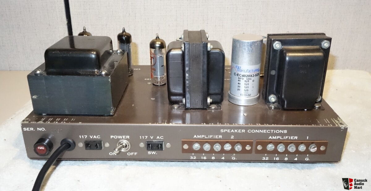 Eico HF-86 stereo power amplifier 6BQ5 push pull Photo #3907951 ...