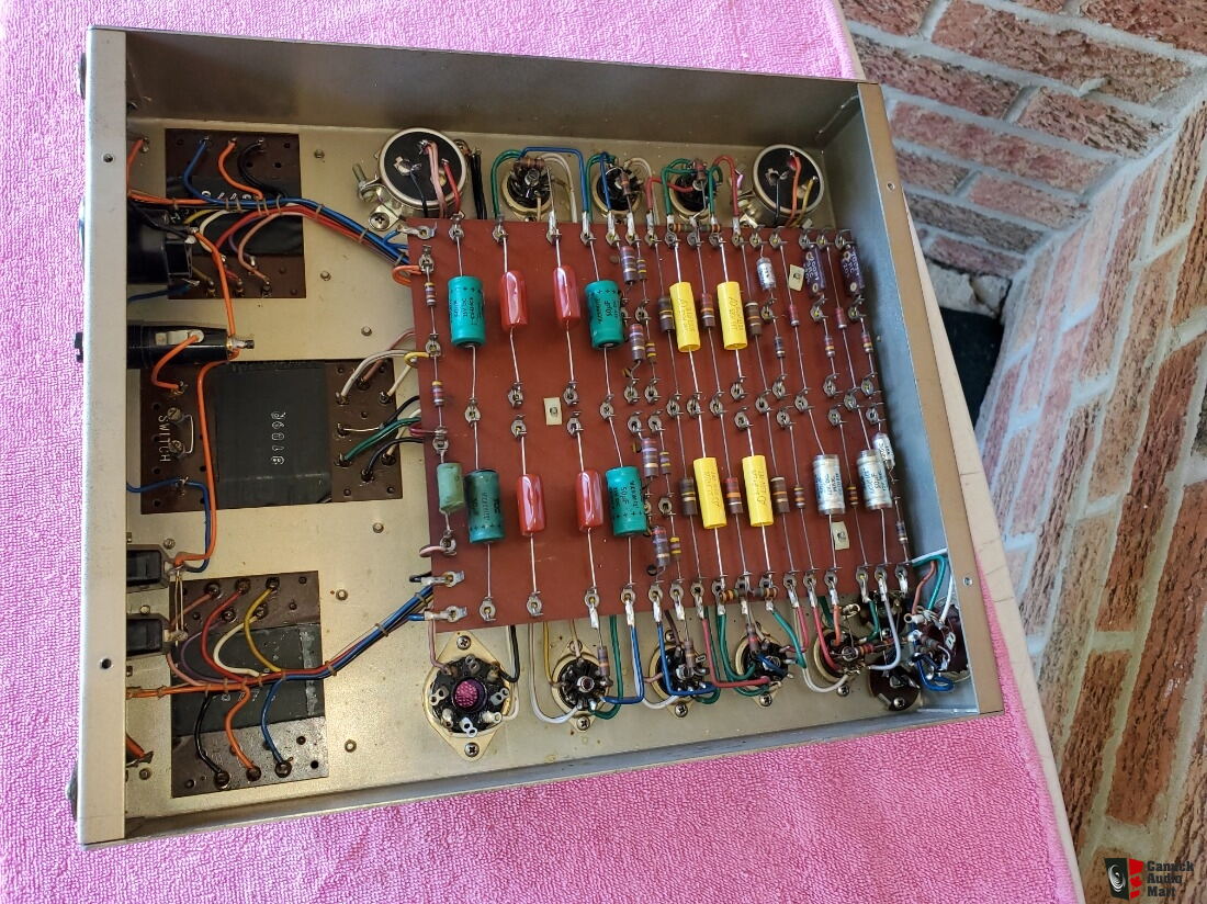 Leak stereo 20 tube amplifier made in England very nice sound 6BQ5 ...