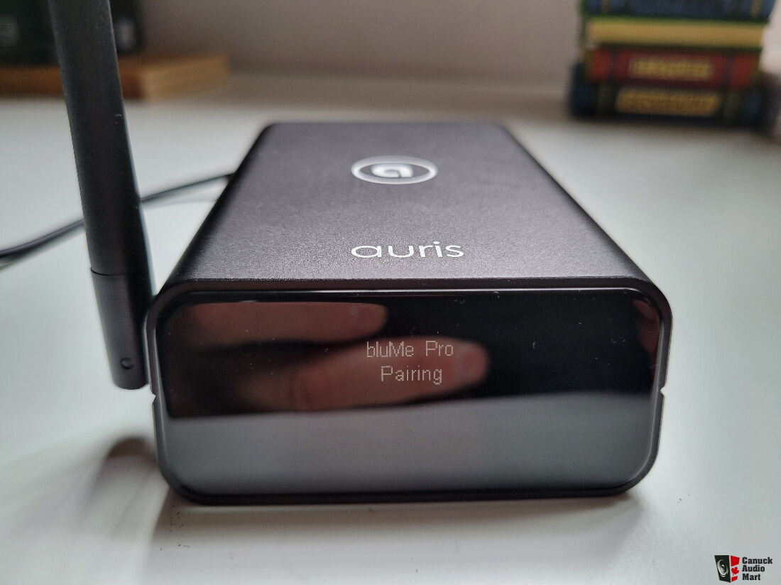 Auris bluMe Pro HiFi Bluetooth 5.0 Music Receiver Long Range Bluetooth ...