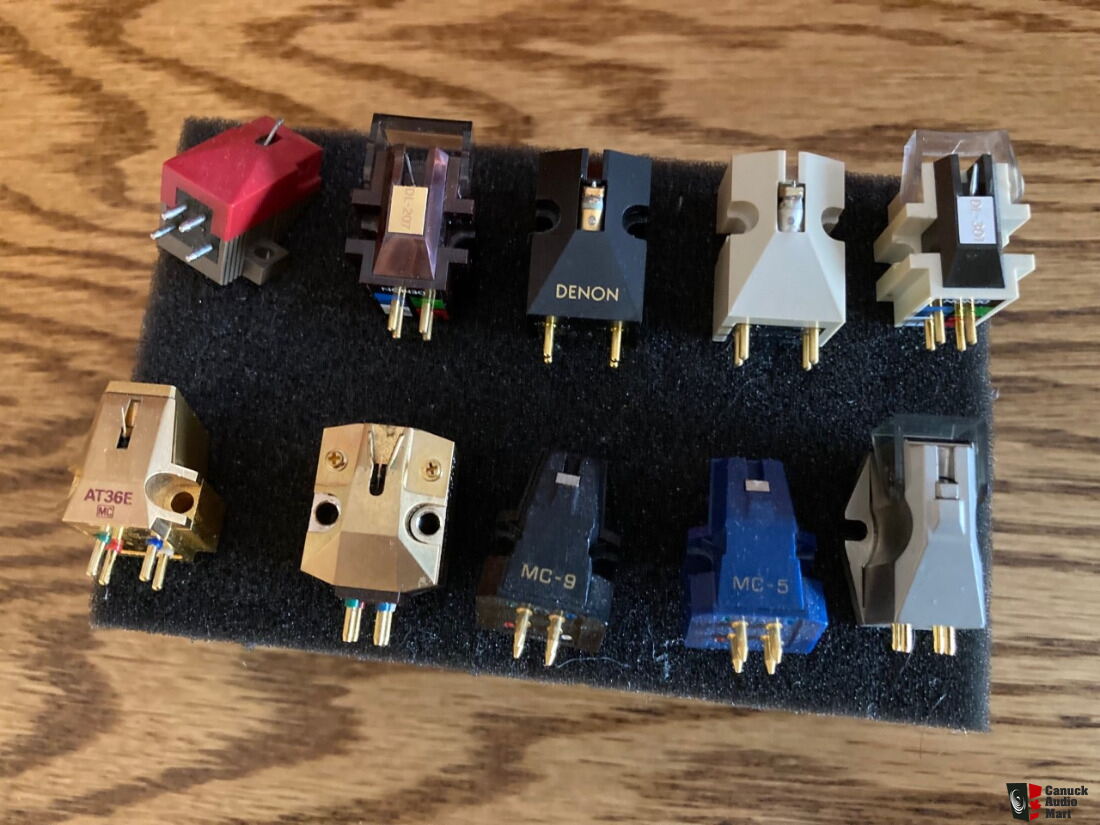 10 different MC cartridges Photo #3914398 - US Audio Mart