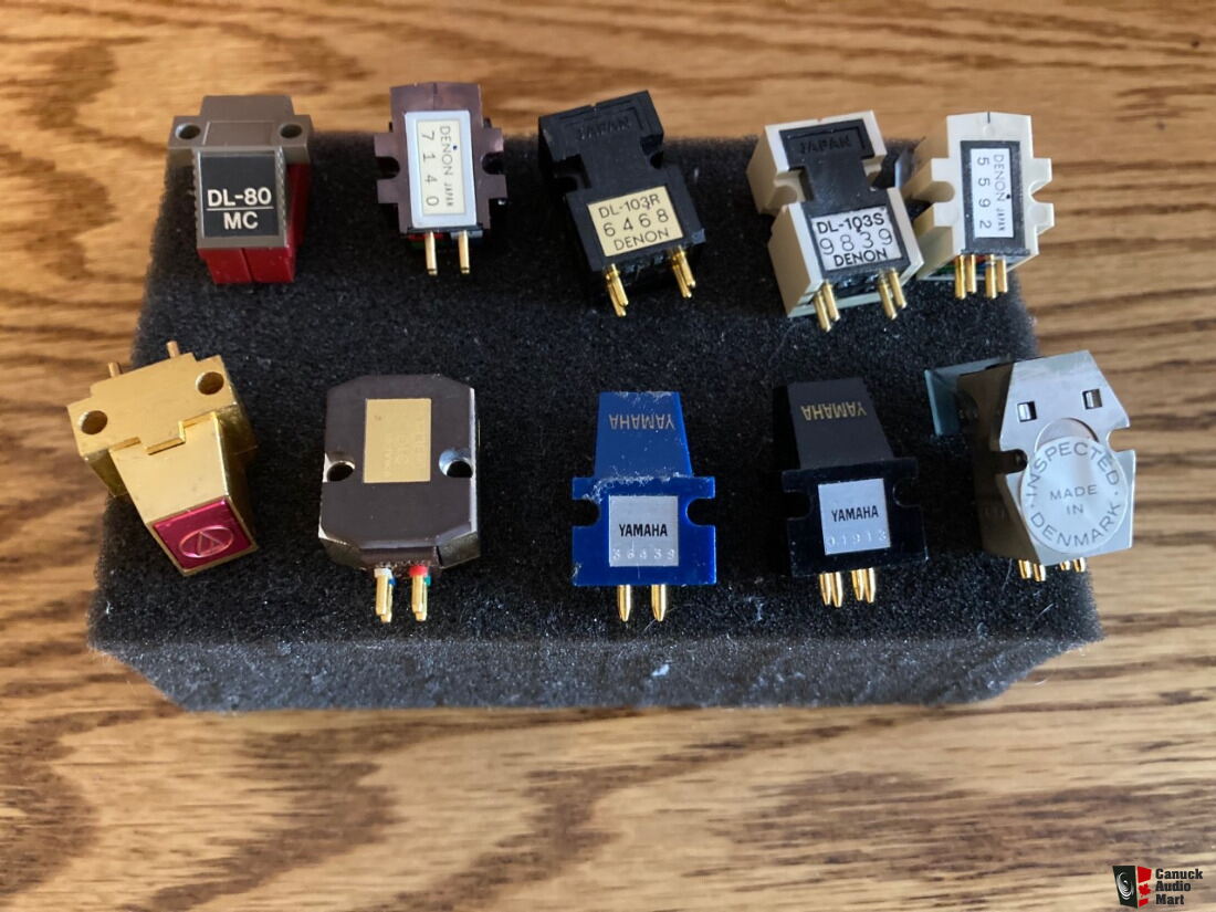 10 different MC cartridges Photo #3914398 - US Audio Mart